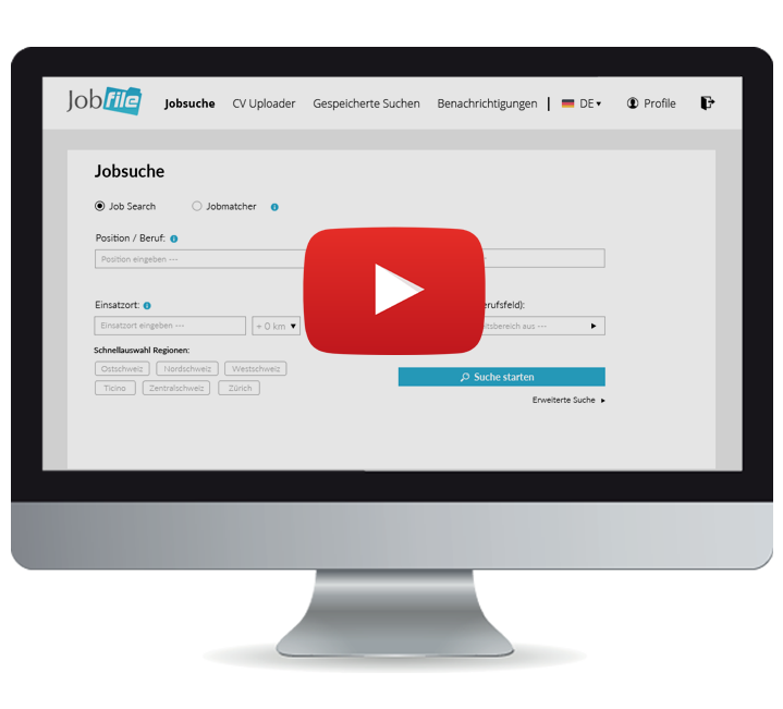 Jobdatenbank für Stellenanzeigen in der Schweiz | Jobfile.ch